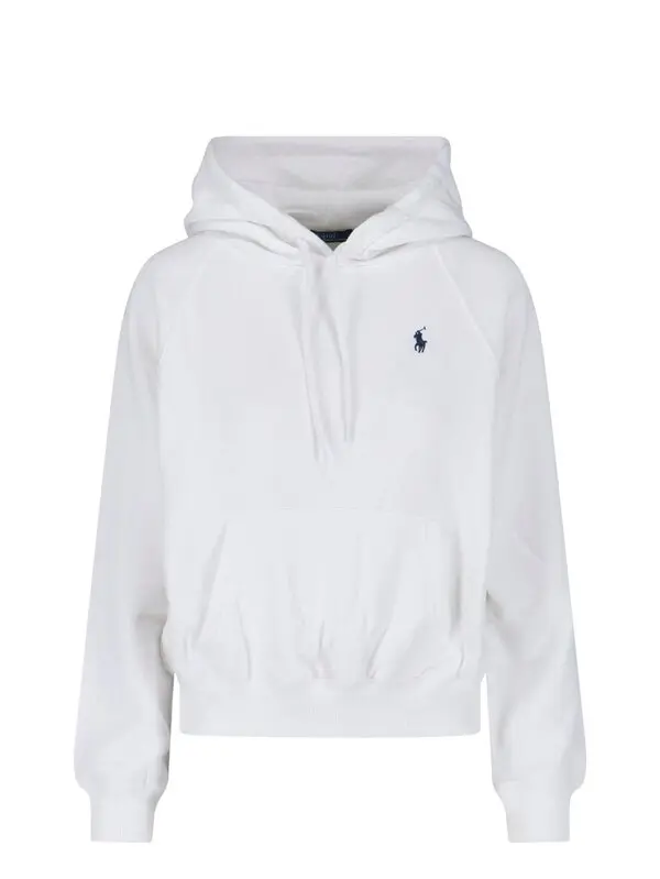 Polo Ralph Lauren Lightweight Cotton-blend Hoodie - White
