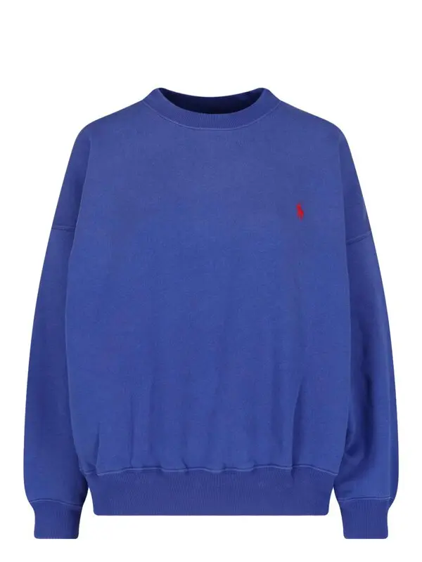 Polo Ralph Lauren Crew Neck Knit Pullover - Blue