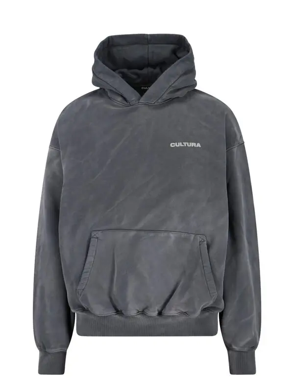CULTURA 100% Cotton Hoodie - Grey