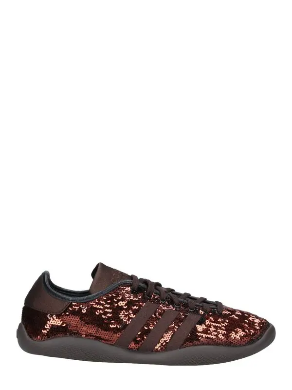 ADIDAS ORIGINALS BY WALES BONNER Sequined Low Top Sneakers - Brown