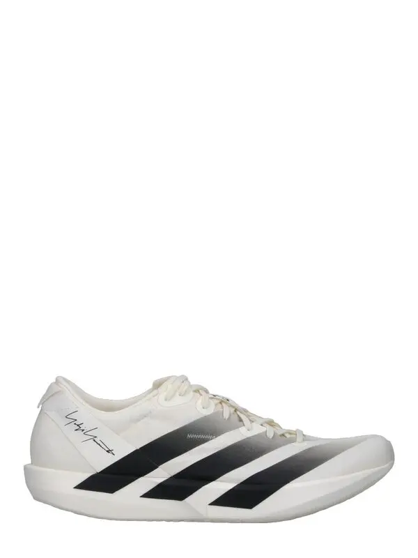 Y3 Lace-up Synthetic Sneakers - White