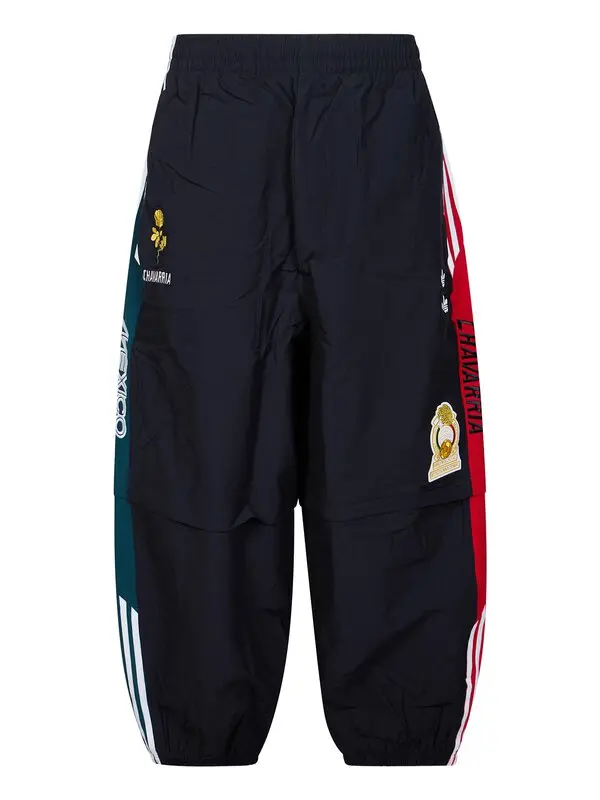 ADIDAS X WILLY CHAVARRIA Oversized Woven Anthem Track Pant - Nero