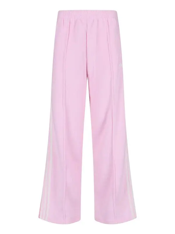 Adidas Sport Track Trousers In Performance Polyester - Pink