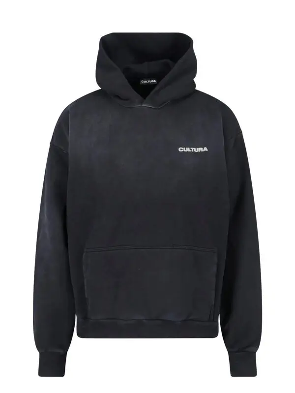 CULTURA 100% Cotton Sweater - Black