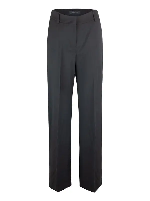 Max Mara Tailored Wool Trousers - Nero