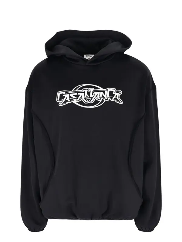 Casablanca Polyamide Knit Pullover Sweater - Black