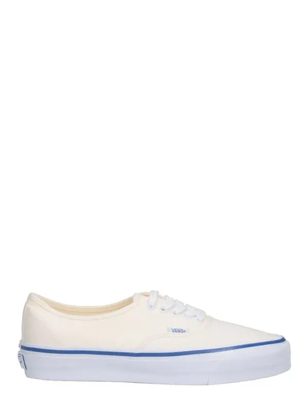 VANS Checkerboard Canvas Slip-on Sneakers - White