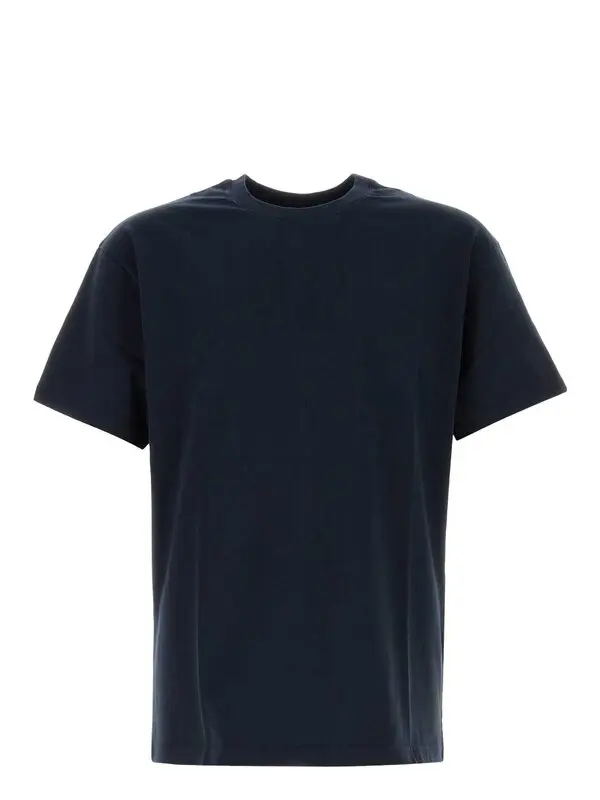 Givenchy T-shirt In Cotton With Stamp Print - Blue