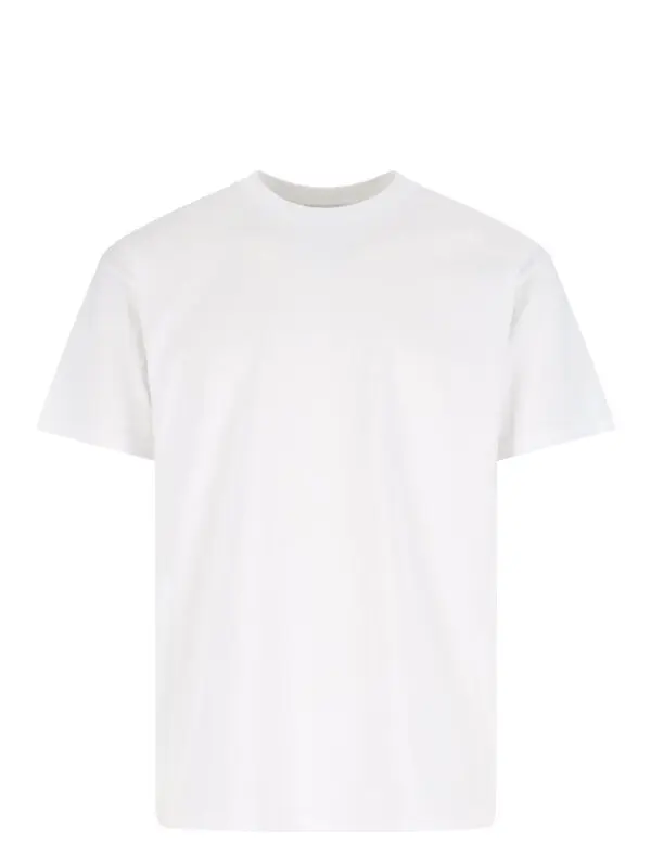 Givenchy T-shirt In Cotton With Stamp Print - White