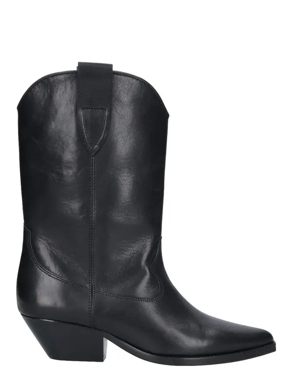 Isabel Marant Étoile Suede Calf Leather Boots - Black