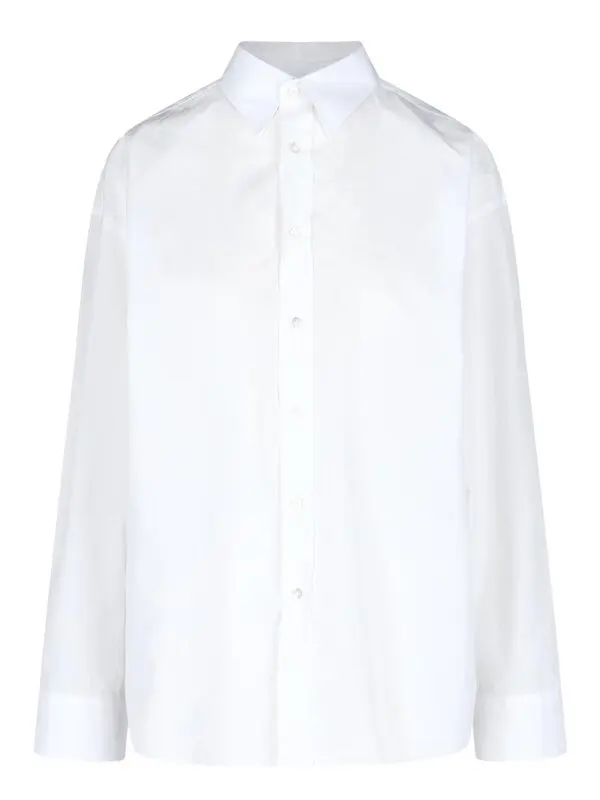 FINAMORE 1925 Classic Button-front Shirt - White