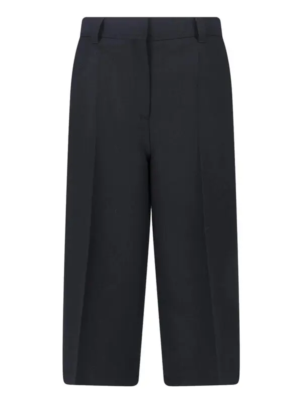 Filippa K Wool-blend Stretch Tailored Trousers - Black