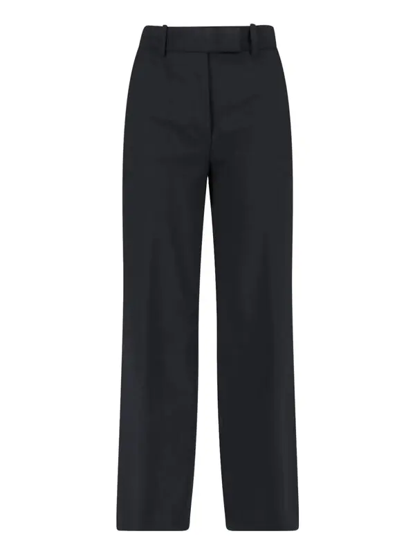 Calvin Klein Stretch Tailored Trousers - Black