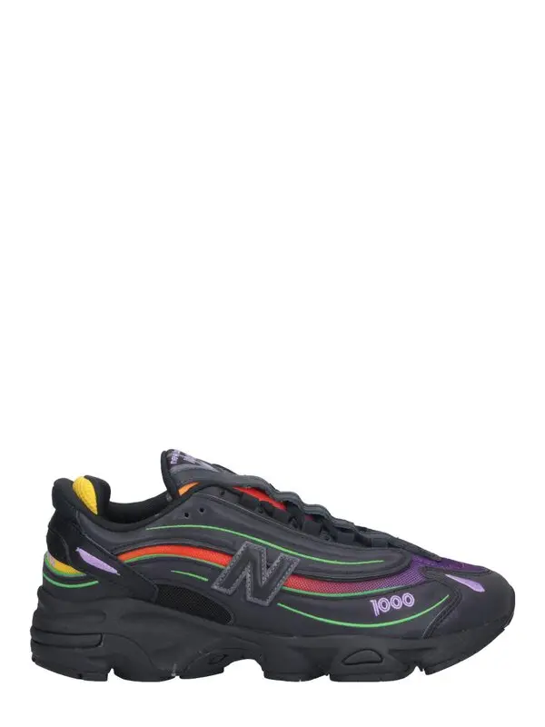 NEW BALANCE 1000" Mesh And Synthetic Leather Sneakers - Black
