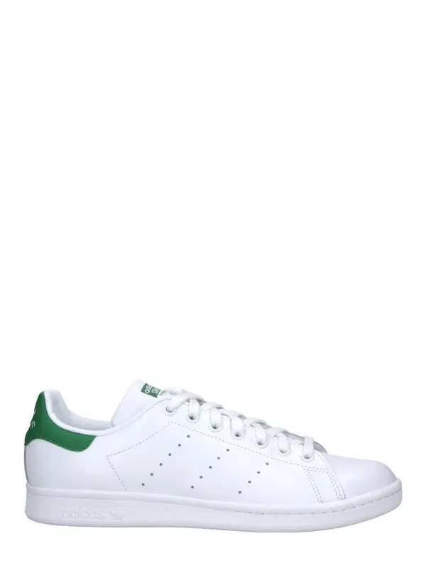 Adidas Lightweight Leather & Textile Sneakers - White