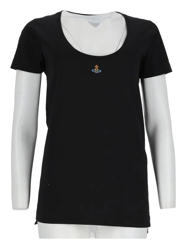 VIVIENNE WESTWOOD Orb Graphic T-shirt - Black