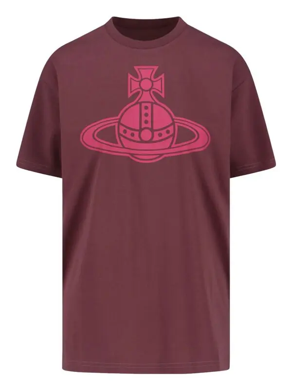 VIVIENNE WESTWOOD Logo T-shirt - Red
