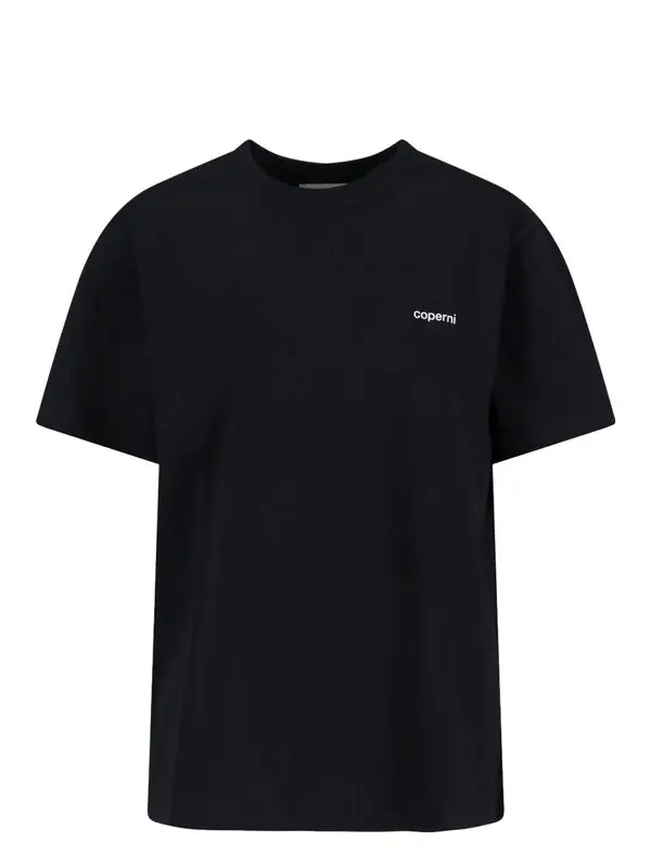 Coperni Oversized Logo T-shirt - Black