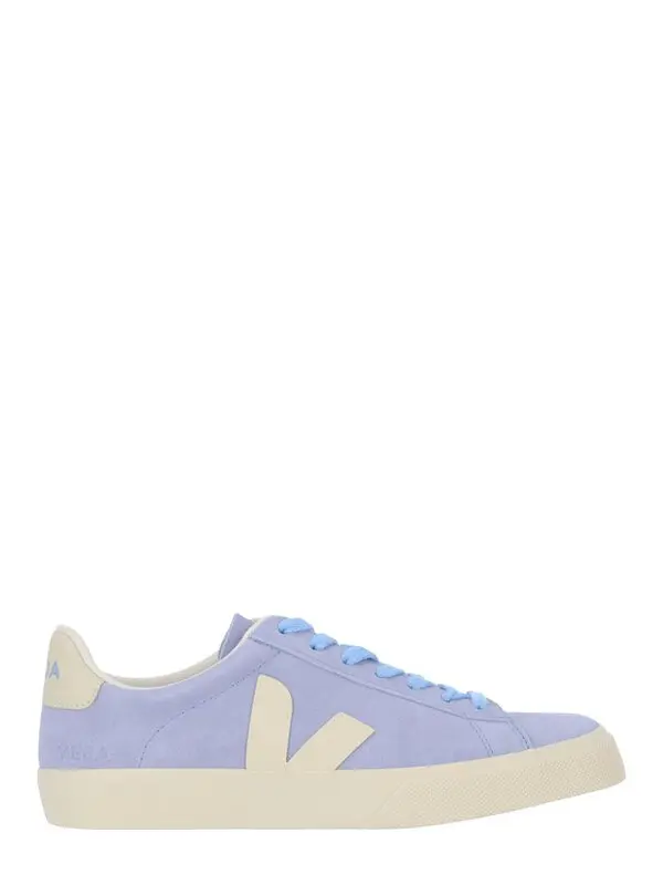 VEJA Suede Lace-up Sneakers - Blue