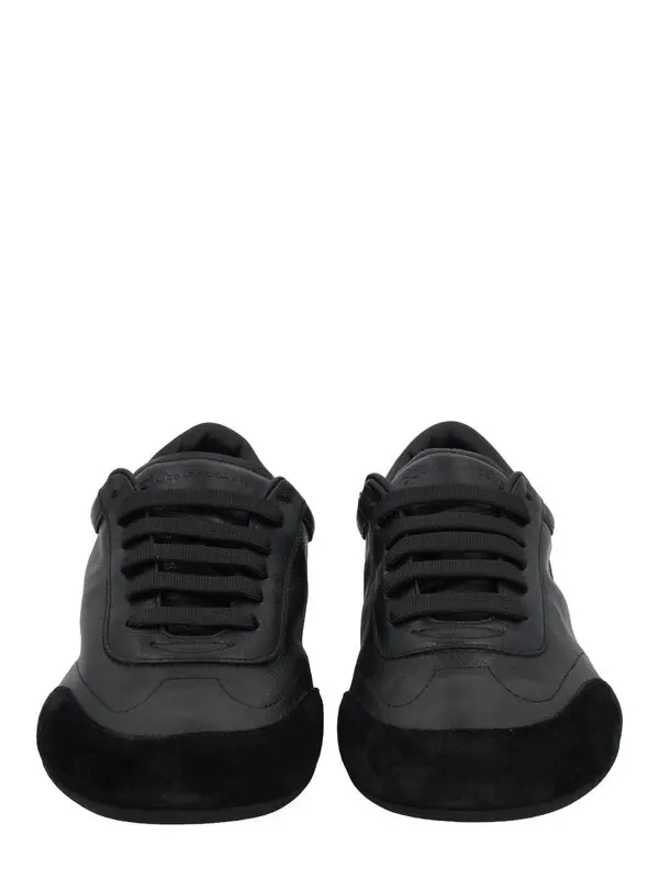 Dolce & Gabbana Leather Sneakers - Black