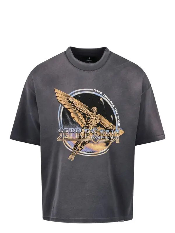 REPRESENT 100% Cotton Essential T-shirt - Grey