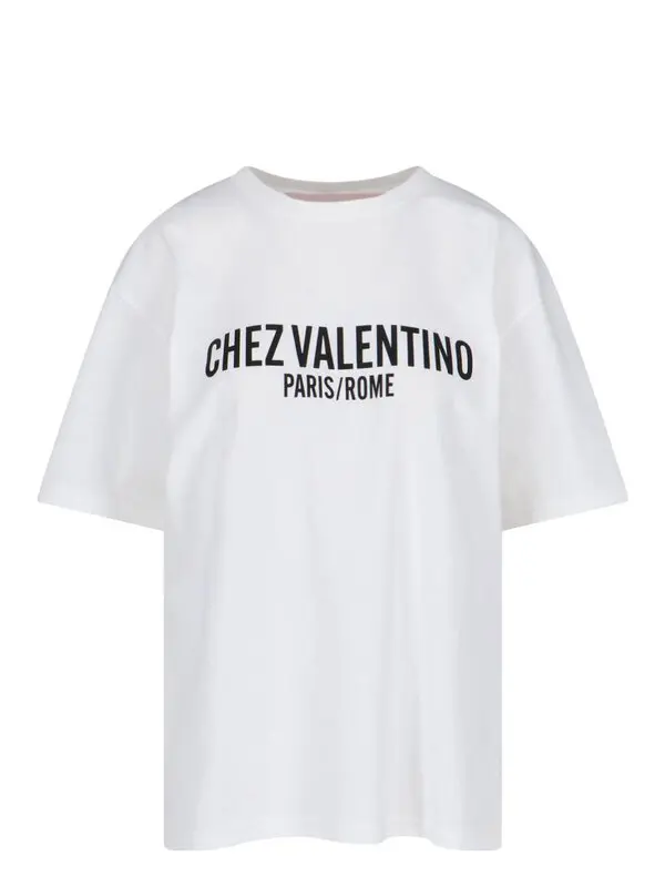 Valentino Garavani 100% Cotton T-shirt - White