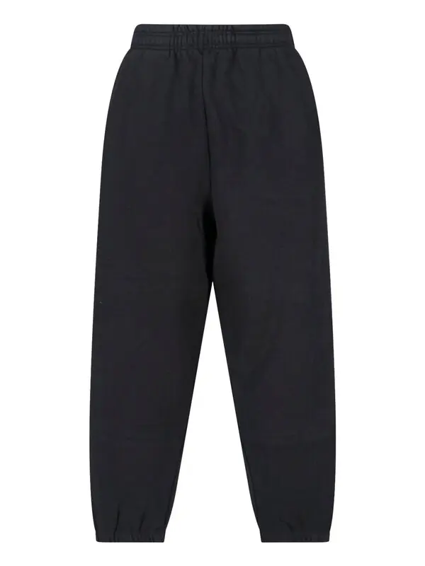 ENTIRE STUDIOS 100% Cotton Trousers - Black