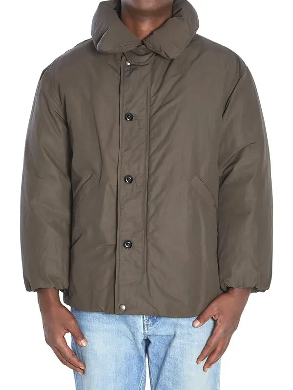 LEMAIRE Essential Sports Jacket Fw25 - Brown