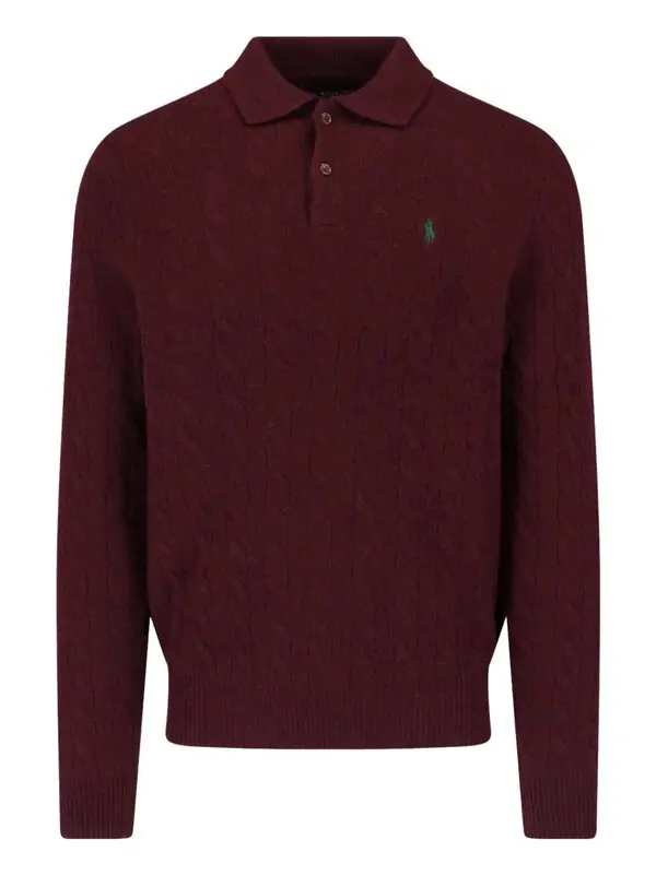 Polo Ralph Lauren Cable-knit Sweater - Red