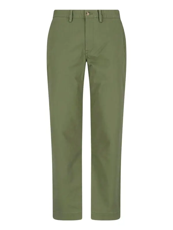 Polo Ralph Lauren Cotton-blend Stretch Trousers - Green