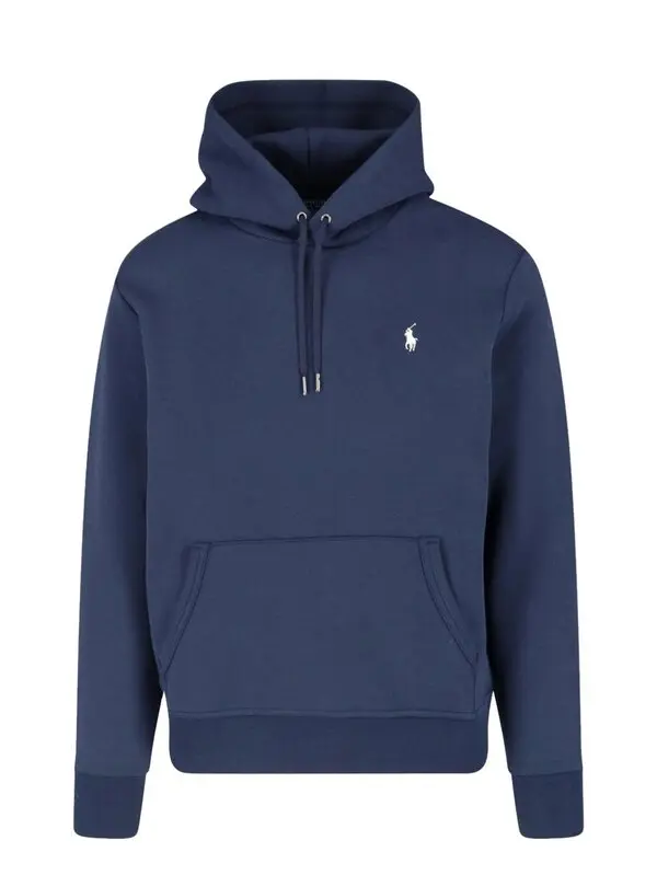 Polo Ralph Lauren Fleece Hoodie Sweatshirt - Blue