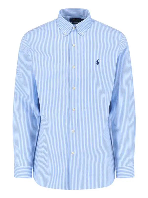 Polo Ralph Lauren Stretch Cotton Polo Shirt - Blue
