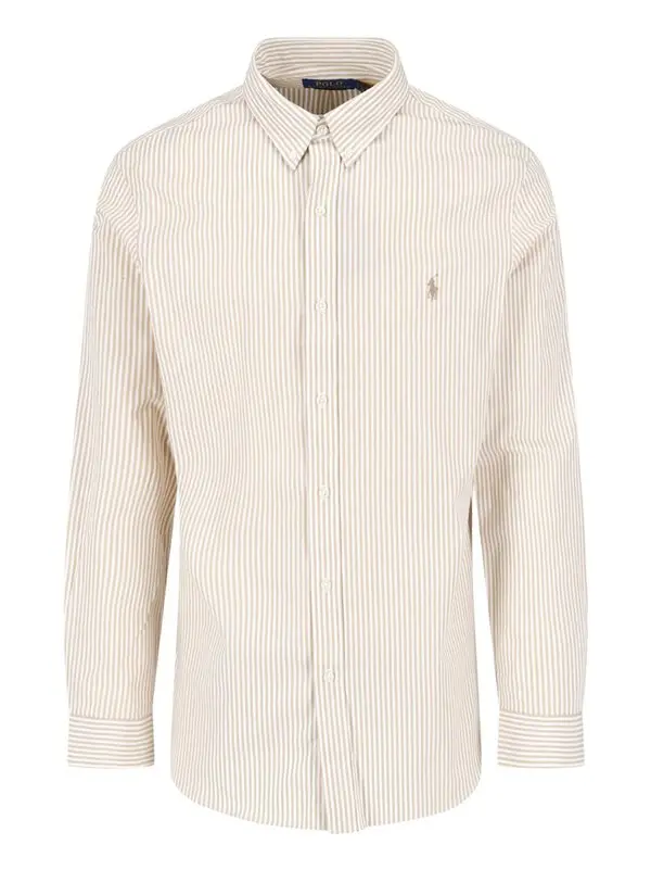 Polo Ralph Lauren Stretch Cotton Polo Shirt - Cream