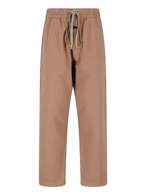 Fear Of God Lightweight Cotton Trousers - Beige