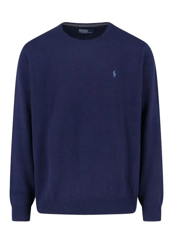 Polo Ralph Lauren 100% Wool Crew Neck Sweater - Blue