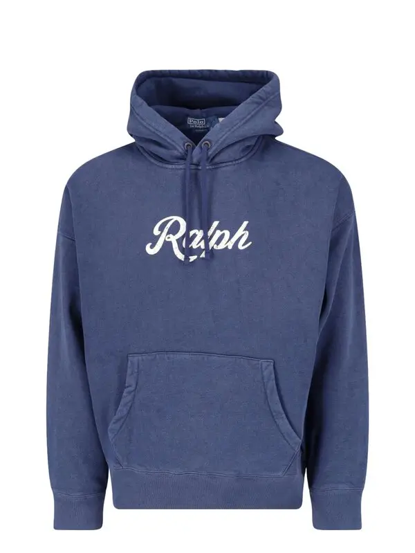Polo Ralph Lauren Graphic Pullover Hoodie - Blue
