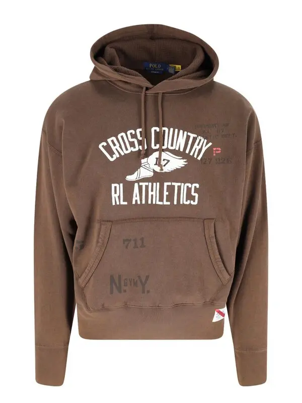 Polo Ralph Lauren Pullover Hoodie - Brown