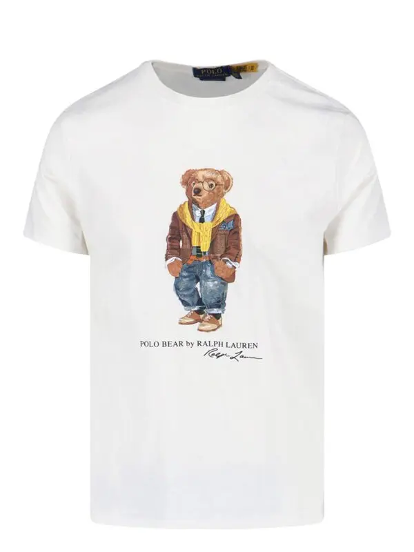 Polo Ralph Lauren Polo Bear Graphic T-shirt - White