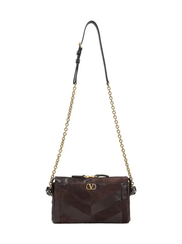 Valentino Garavani Small Panthera Shoulder Bag - Brown