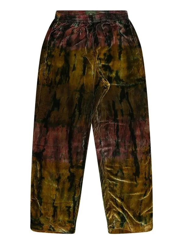 DENIM TEARS Velour Drawstring Pants - Multicolor