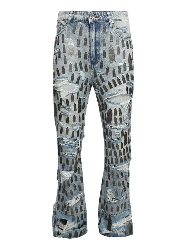WHO DECIDES WAR Max Hardware Denim Pant - Blue
