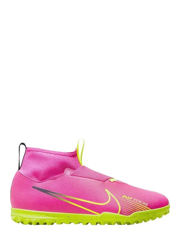 Nike Zoom Mercurial Superfly 9 Academy Tf Gs 'luminous Pack' High Top Sneakers - Pink