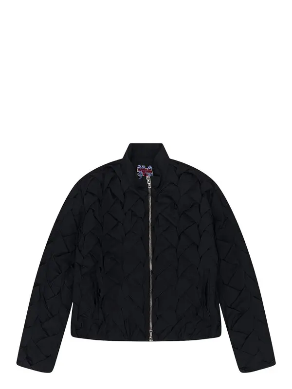 HOUSE OF ERRORS Woven Nylon Jacket - Black