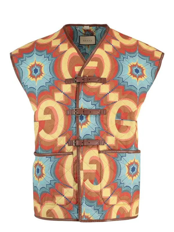 Gucci Kaleidoscope Vest - Orange