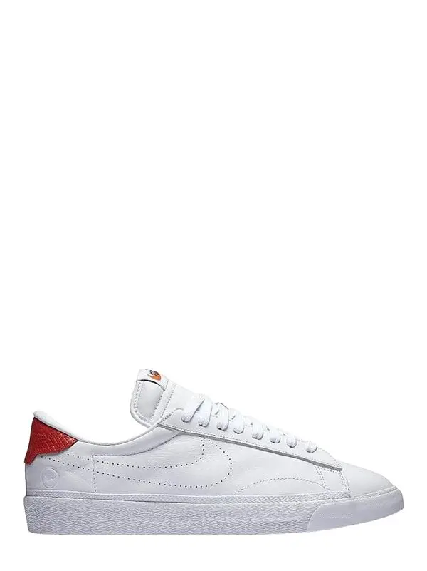 Nike Fragment Design X Zoom Tennis Classic Low Top Sneakers - Red