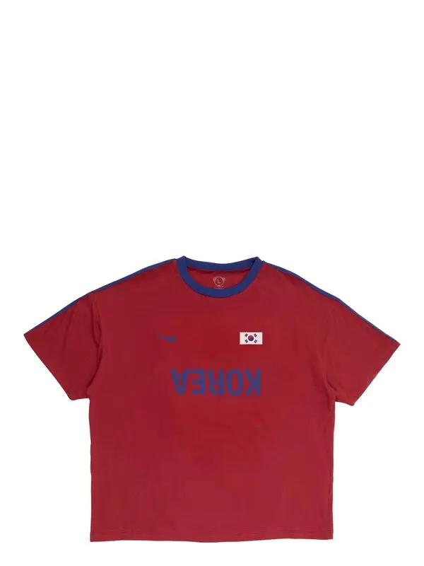 TRAVIS SCOTT X Nike Korea Total 90 Tee - Red