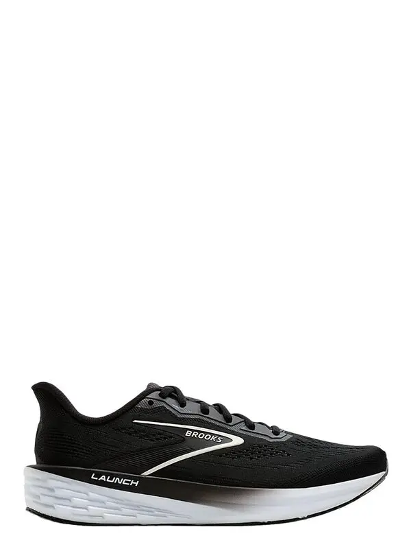 Brooks Launch 12 Grey White - Black