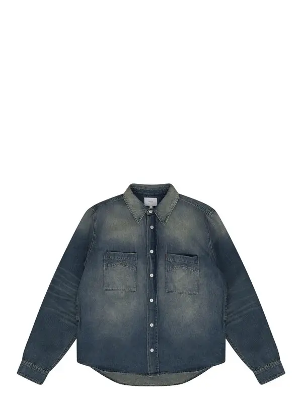 Rhude Denim Shirt - Blue