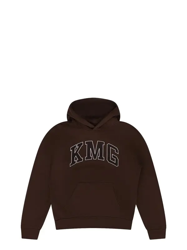 DENIM TEARS Kmg College Hoodie - Brown