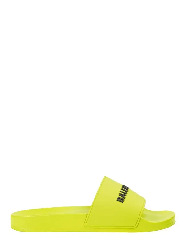 Balenciaga Pool Slides - Green
